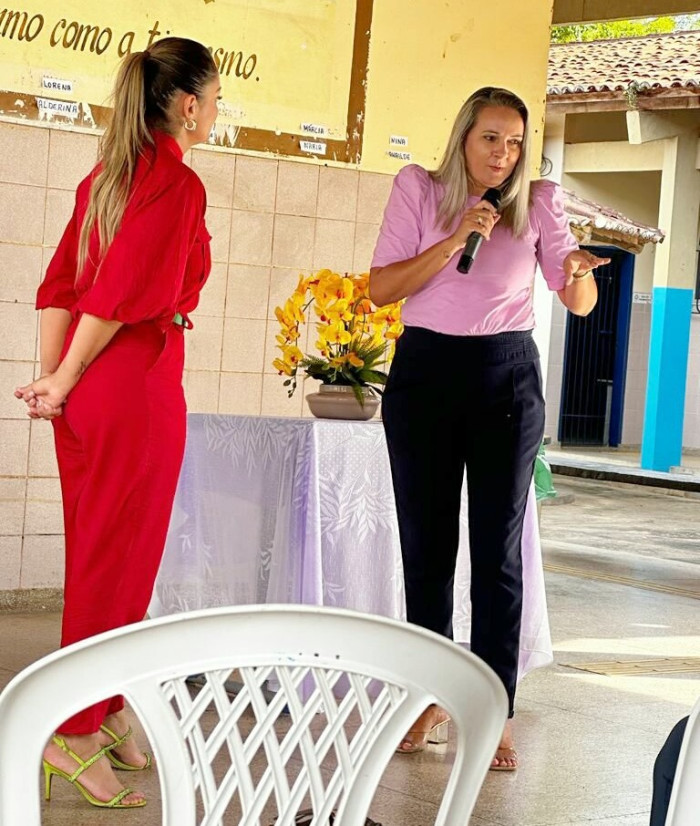 Vice-primeira-dama de Estância Cláudia Trindade destaca a importância ...
